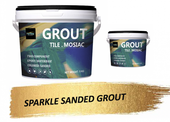 P-10 Cementitious Epoxy Mortar Grout For Mosaic Tile Stain Resistance ...